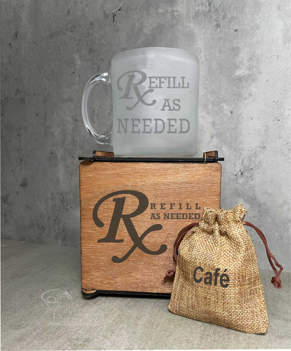 Refill As Needed Coffee Mug Set – Cristalería Artesanal