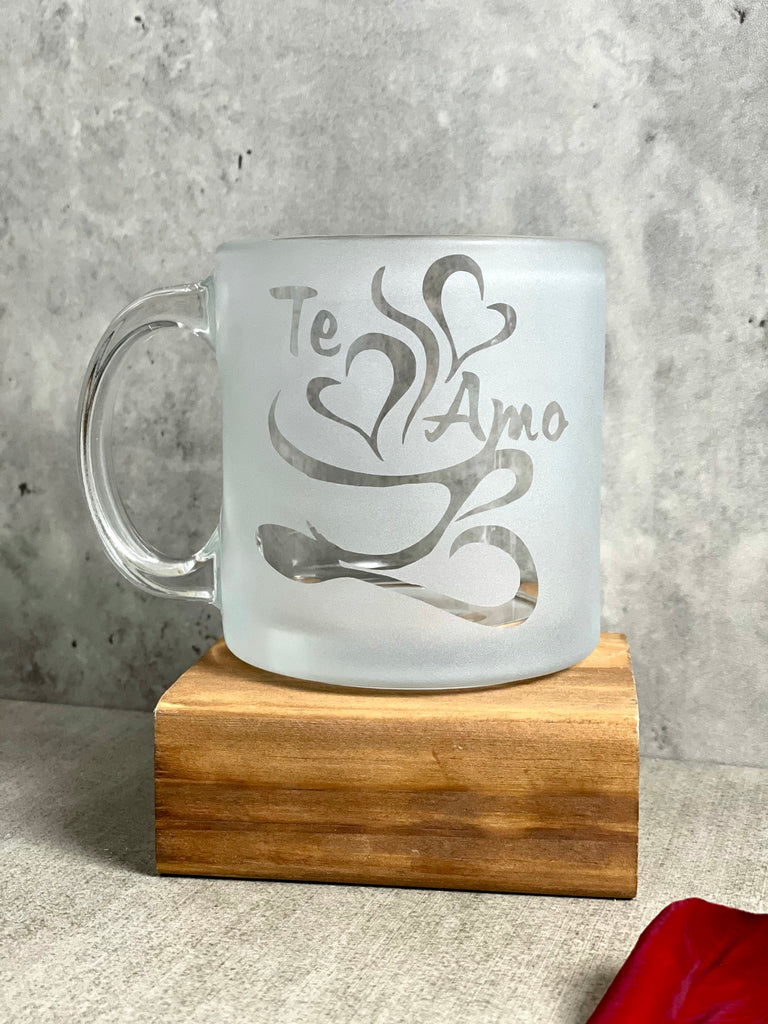Coffee Mug Te Amo – Cristalería Artesanal